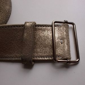 Marc Jacobs | Accessories | Marc Jacobs Leather Belt One Size Silver ...